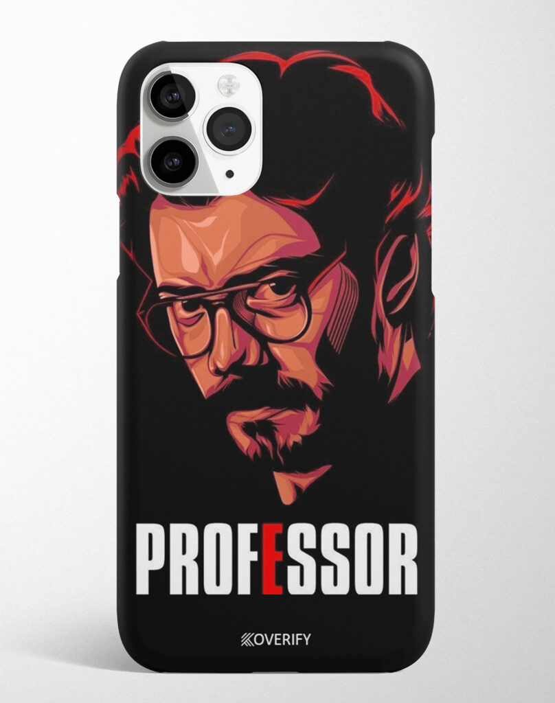 The Professor (Money Heist) - Matte Case - Koverify